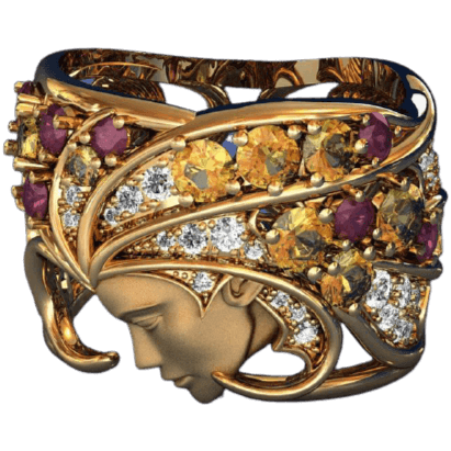 Freya Goddess - Womens Viking Ring - Walhalla Wikinger