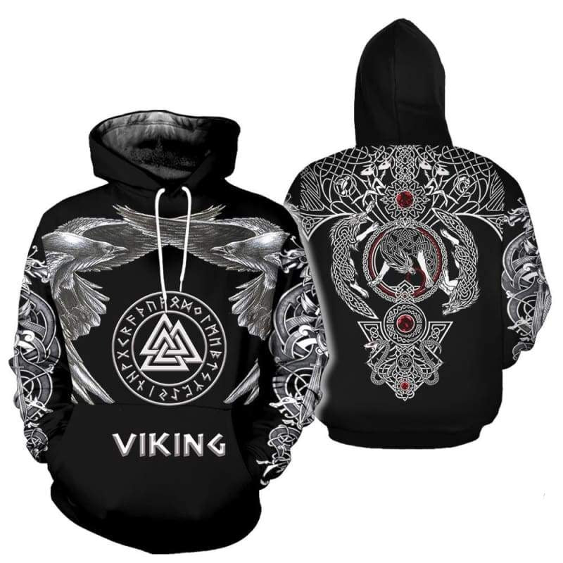 Allfather Odin Sweatshirt (Viking Hoodie) - Walhalla Wikinger