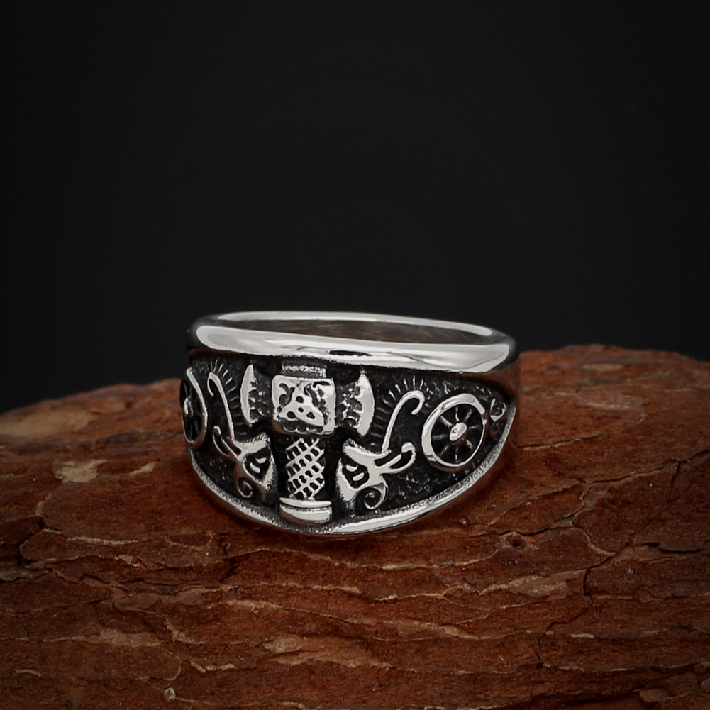 MJÖLNIR Ring - Walhalla Wikinger